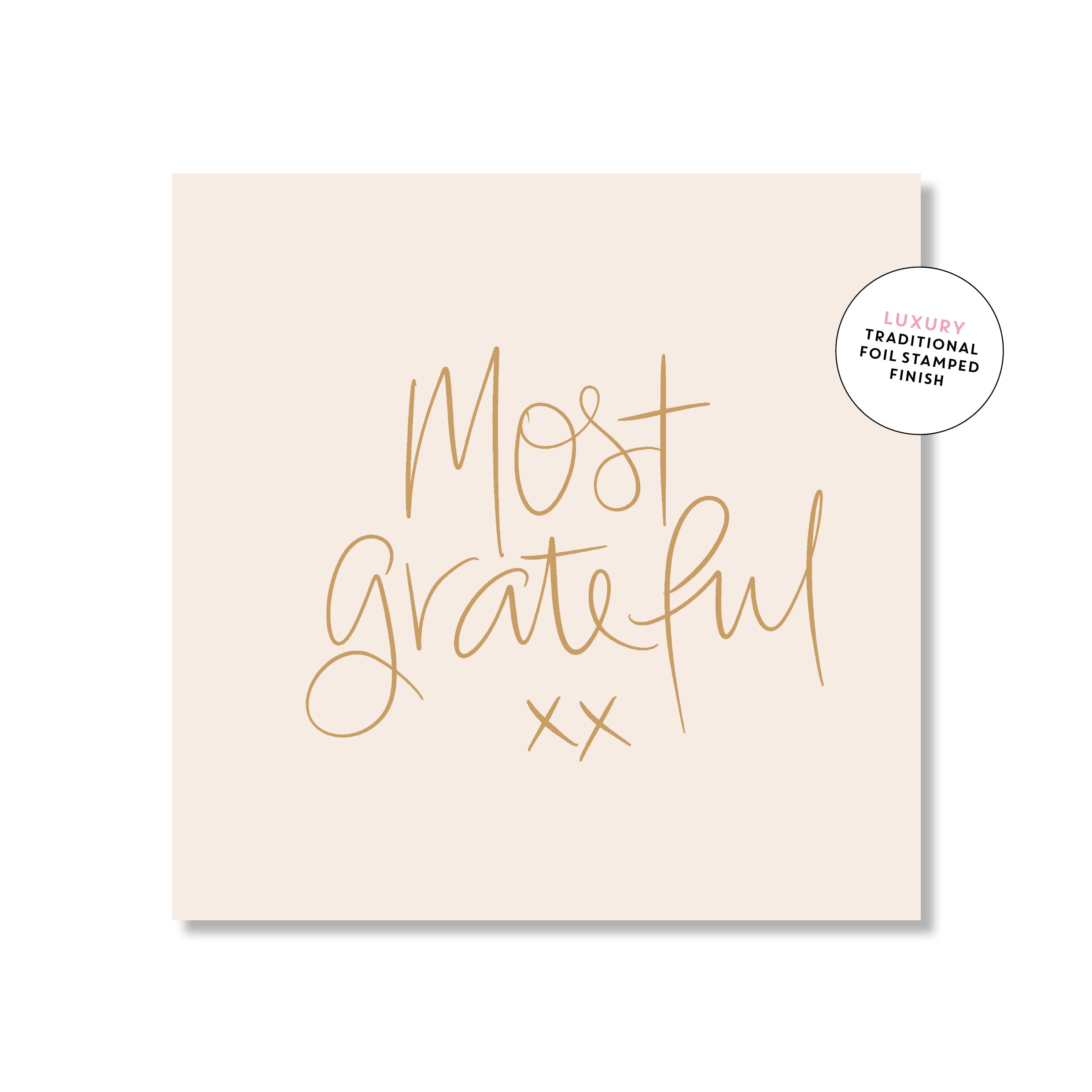 Most Grateful Mini Card Just Smitten