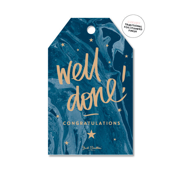 Well Done! Gift Tag – Just Smitten