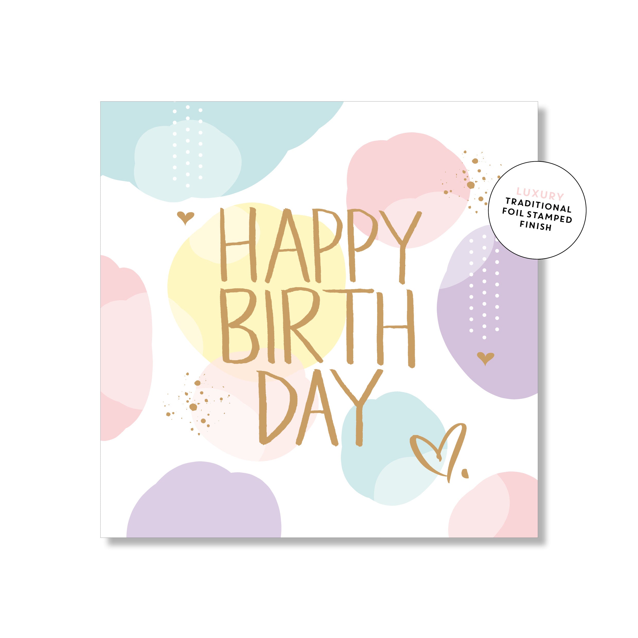 Pastel Cloud Birthday Mini Card – Just Smitten